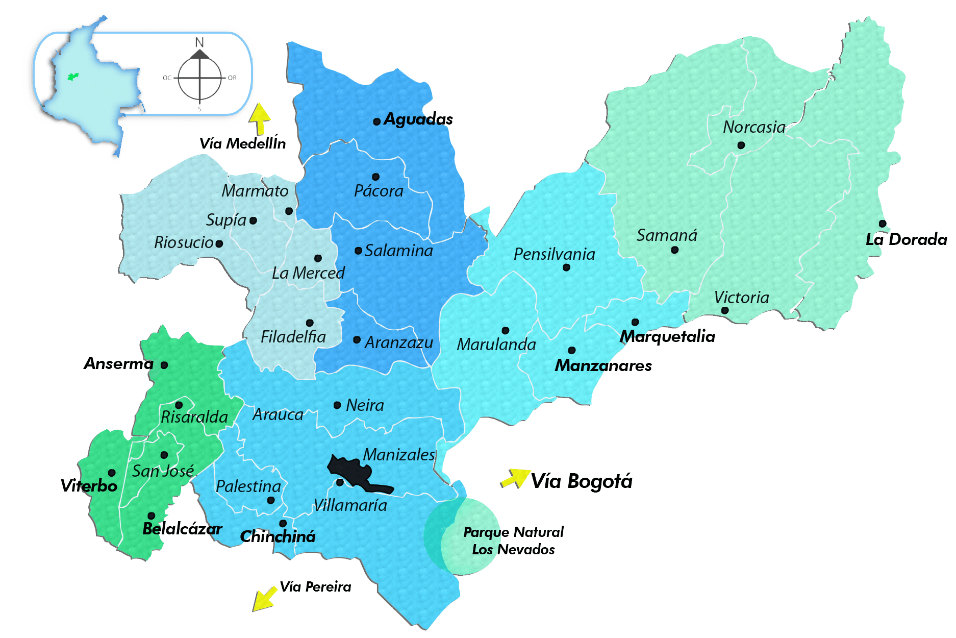 Caldas: Gente, paisaje y diversidad natural - Destino Caldas